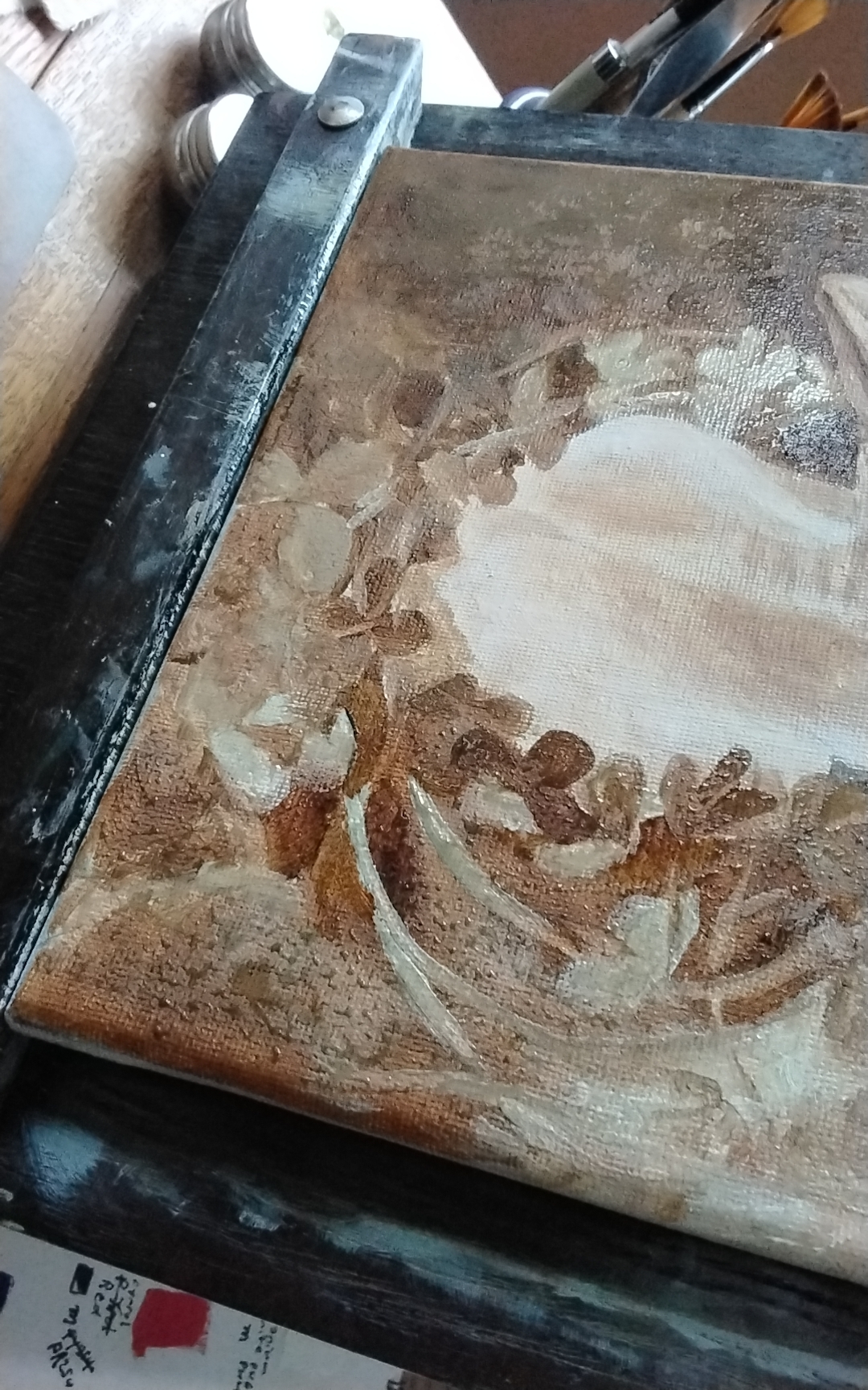 Beginners oil painting questions and how to oil paint without stink ...