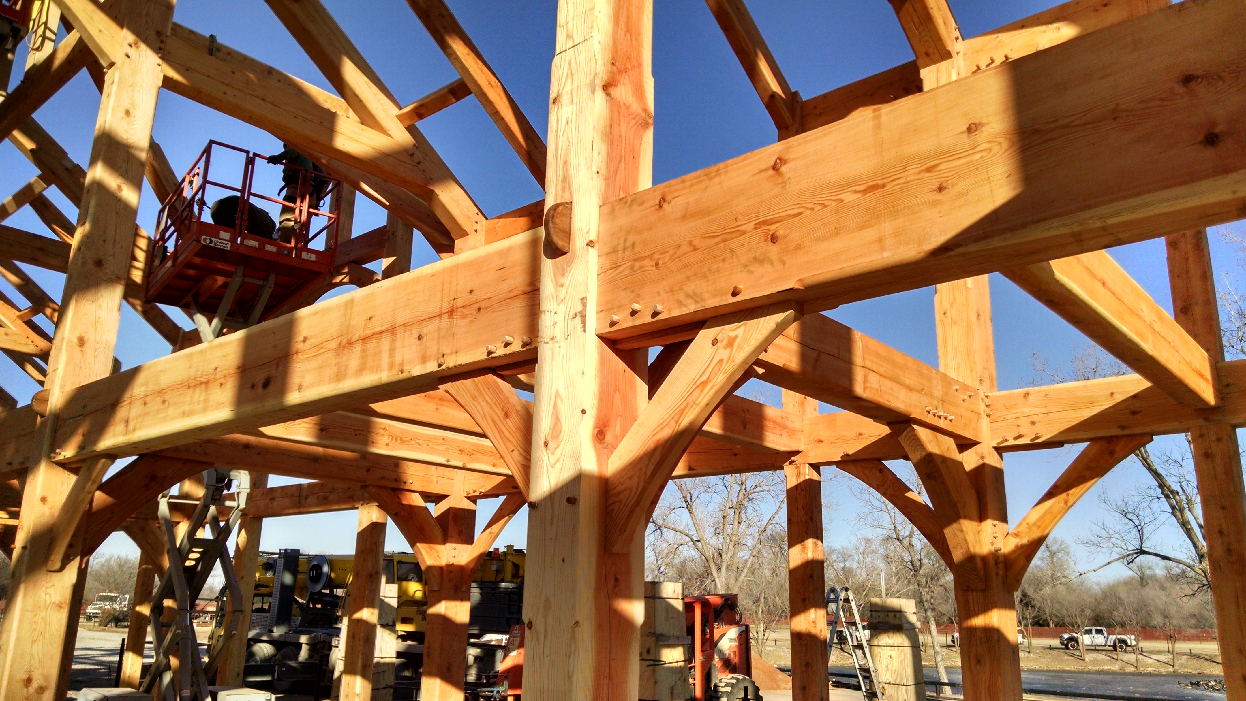 Timber Framing Traditional Joinery PICs (roundwood and timber framing ...