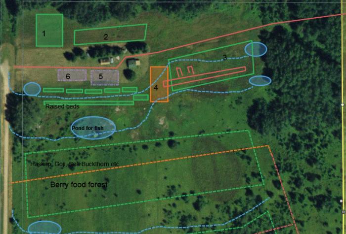 Advice on getting started on 80 acre lot (permaculture forum at permies)