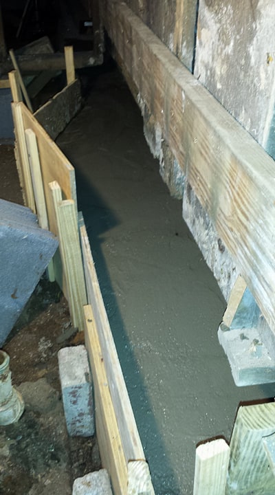 foundation repour (projects forum at permies)